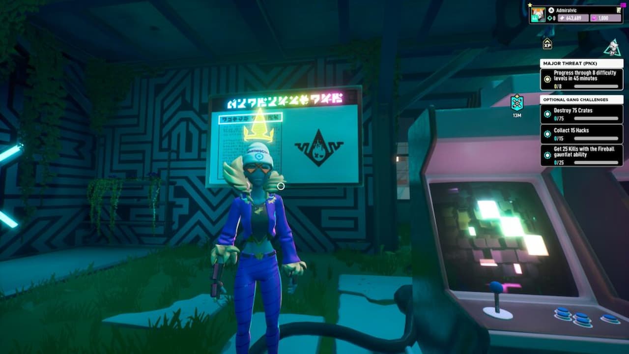 Arcadegeddon Crown Over Head
