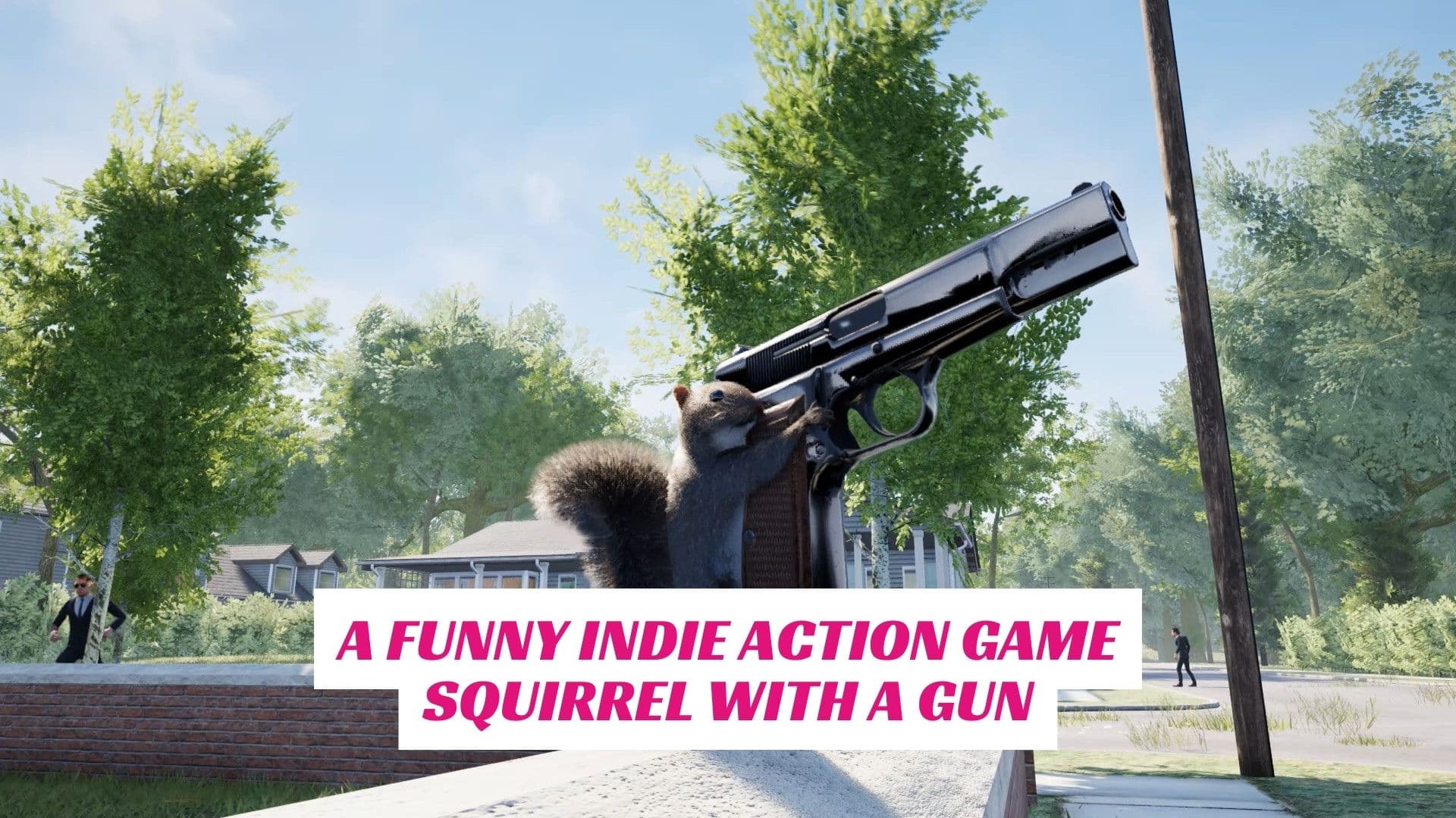 A Funny Indie Action Game Squirrel With A Gun