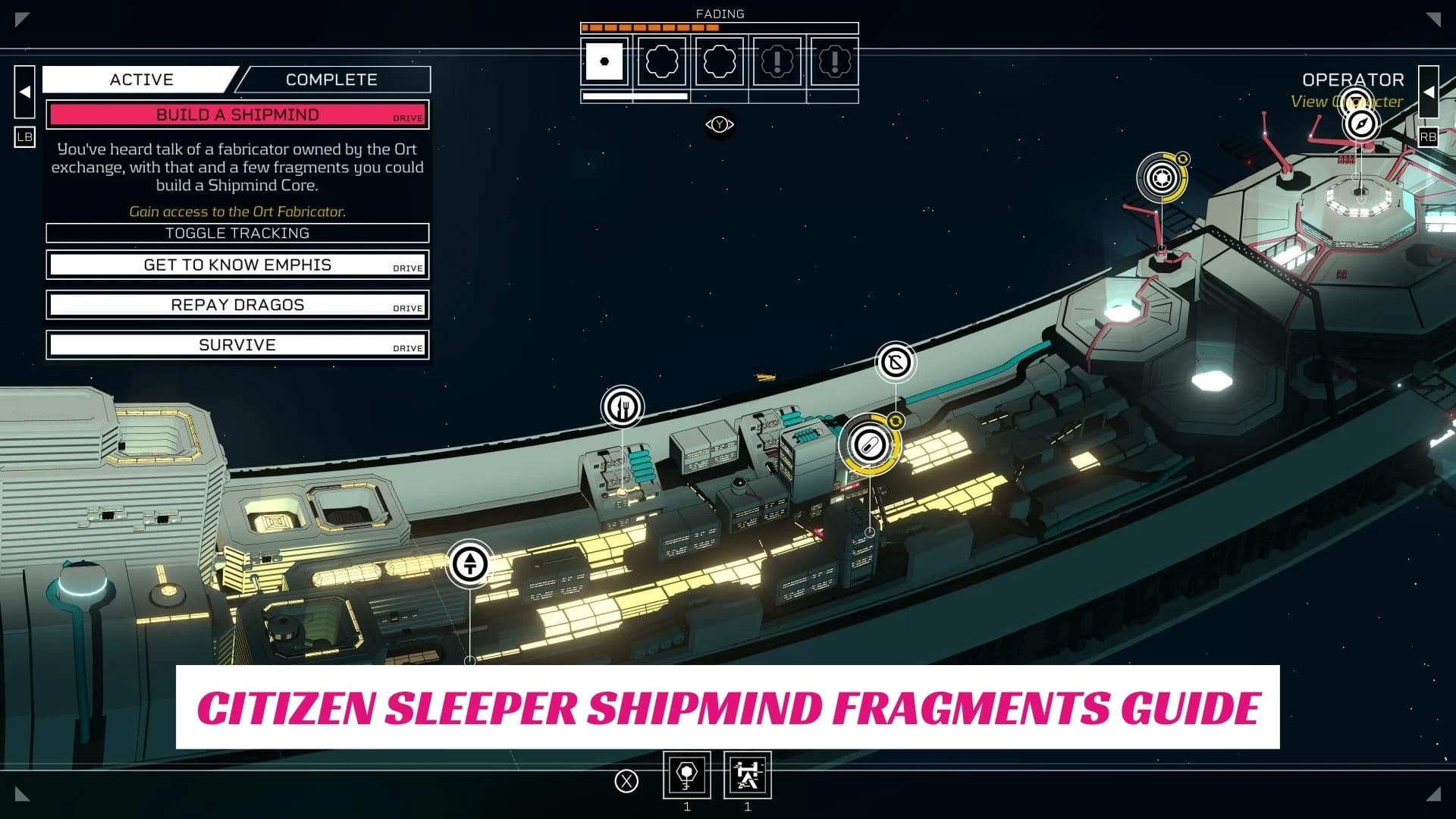 Citizen Sleeper Shipmind Fragments Guide