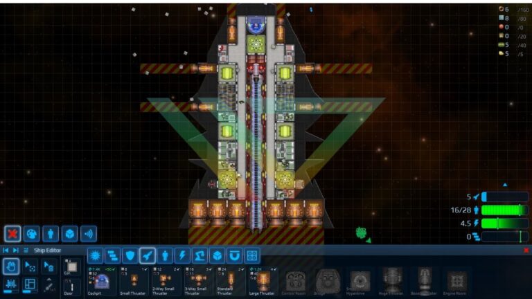 Cosmoteer Ship Design Guide