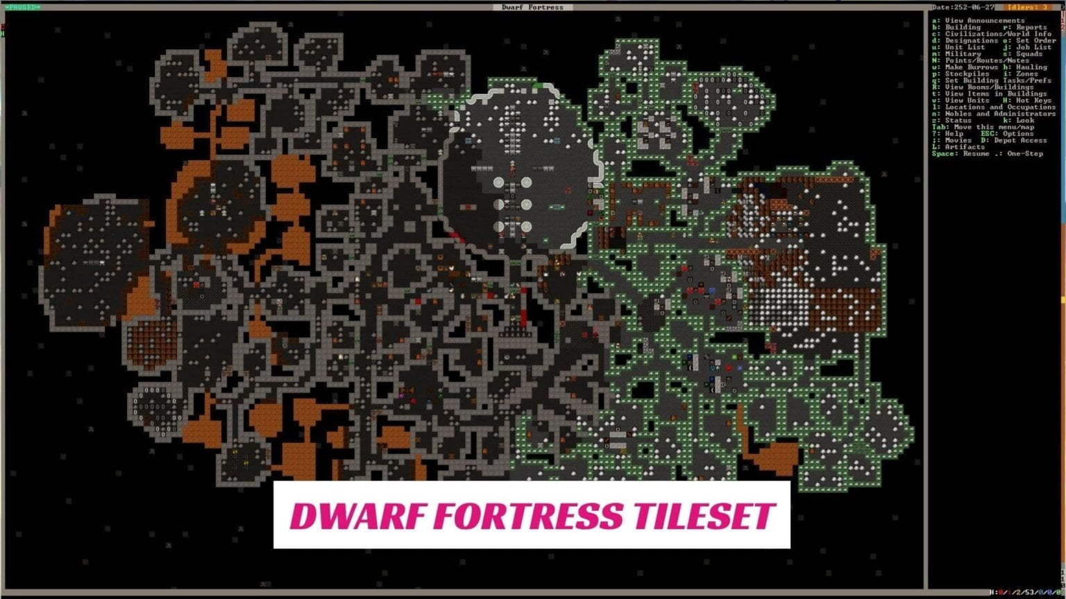 Dwarf Fortress - How To Understand The ASCII Visuals