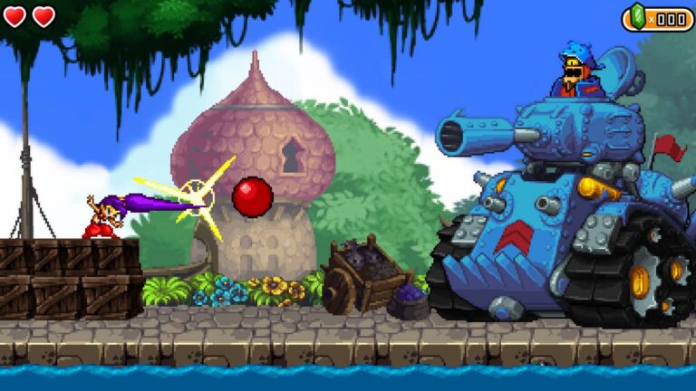 A Review To 2D Platformer - Shantae And The Pirate's Curse