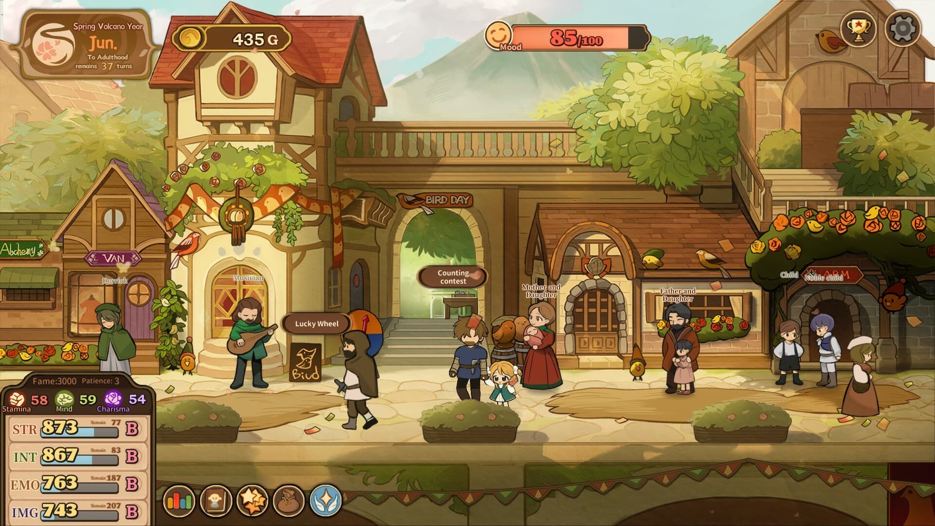 Volcano Princess Review - A Medieval-Era Life-Sim You May Want To Play