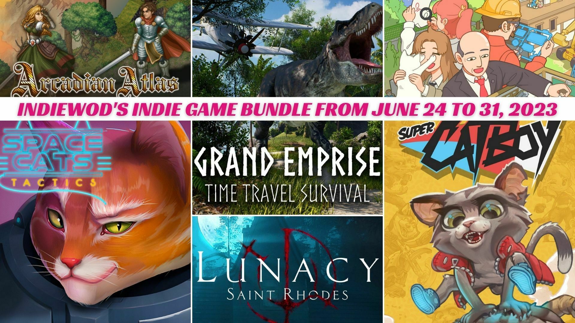 IndieWod's Upcoming Indie Game Bundle Of July 24 To 31