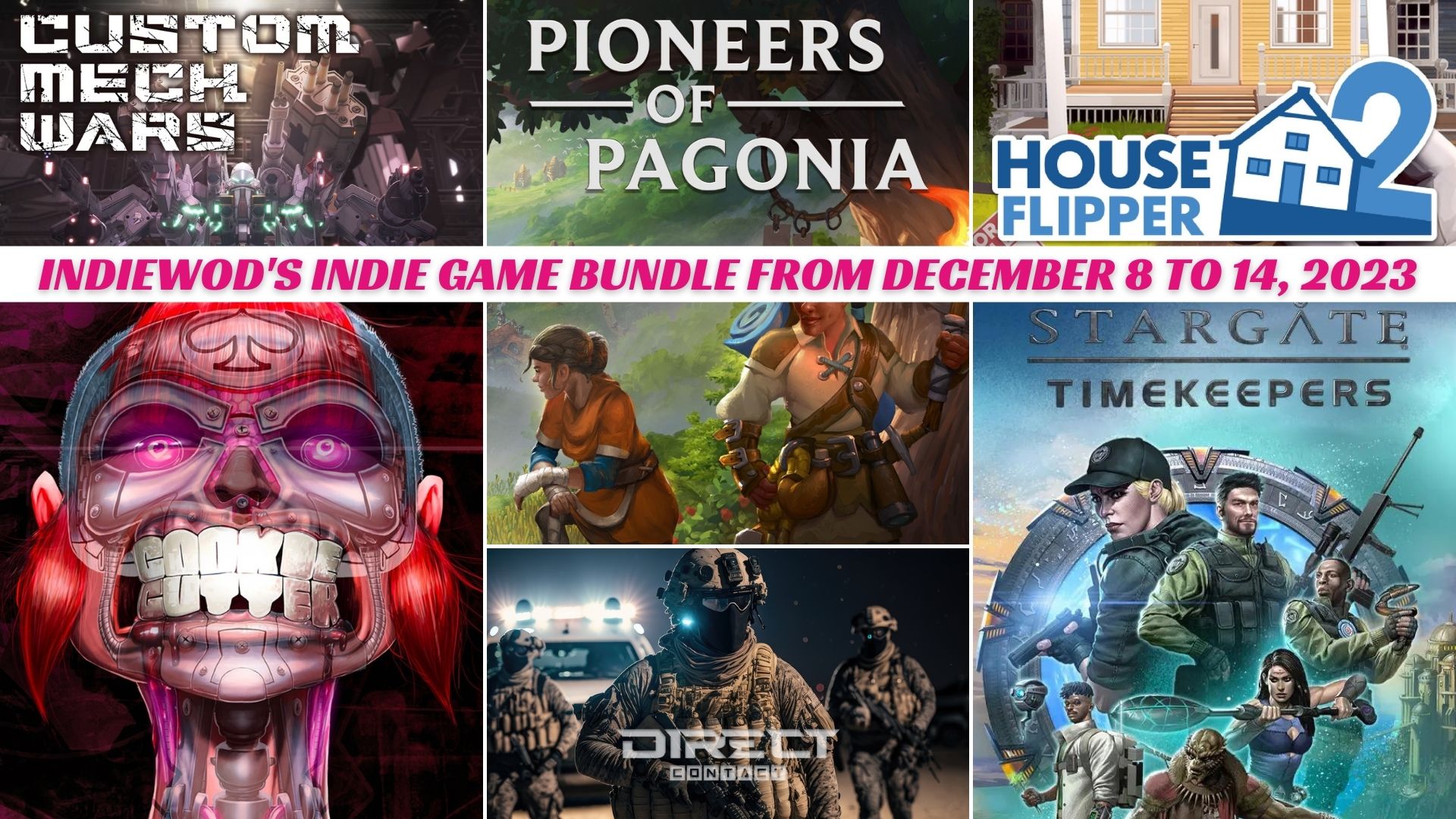 IndieWod's Upcoming Indie Games Bundle From December 8 To 14, 2023